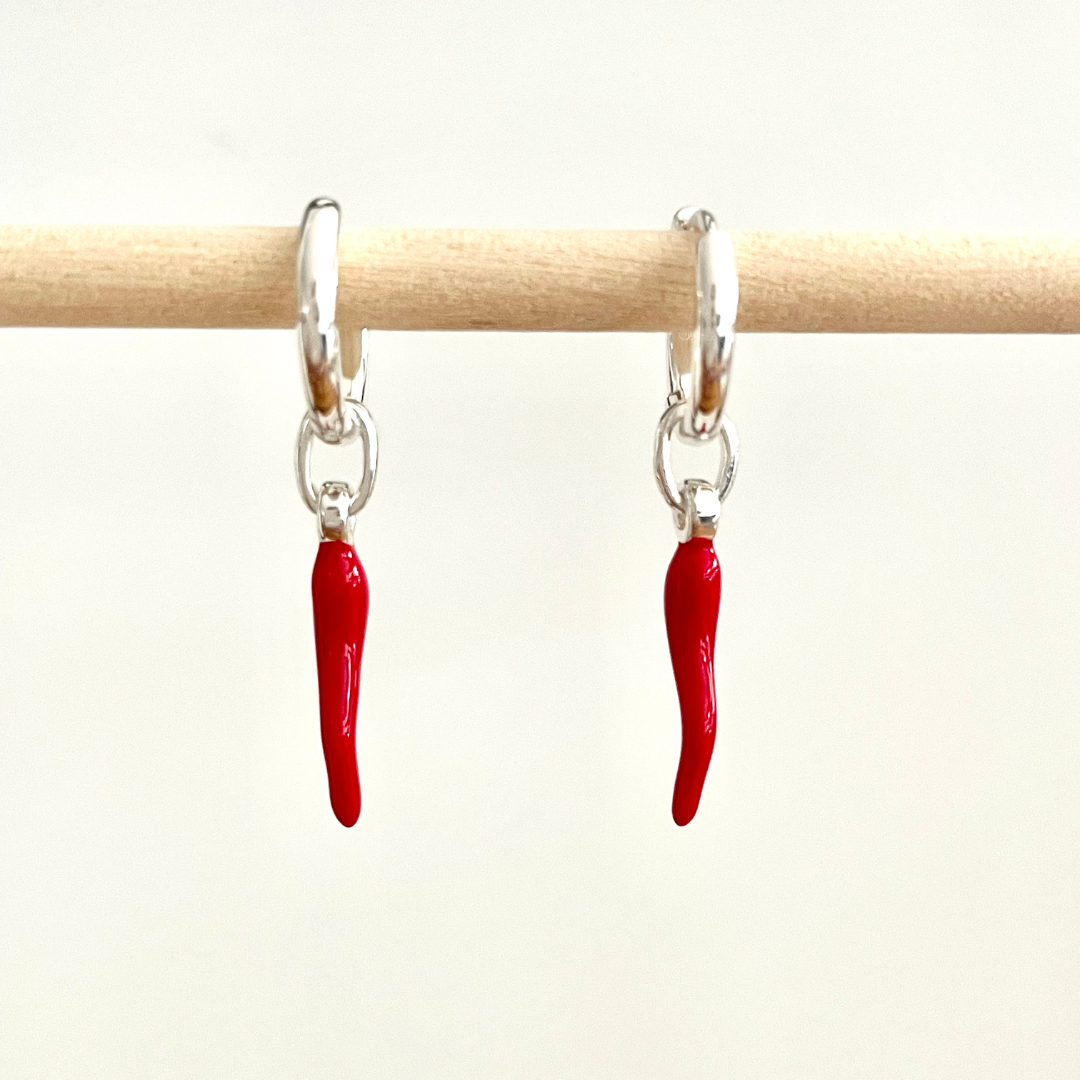 Chilli Earrings | Sophie M Designs